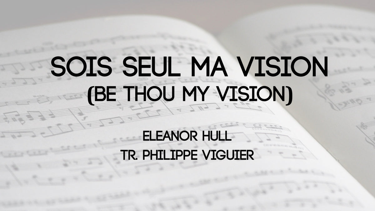 Sois seul ma vision – Pasteur et compagnie